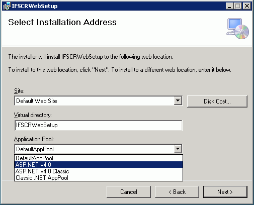 Configure The Crystal Web Service for IFS Enterprise Explorer