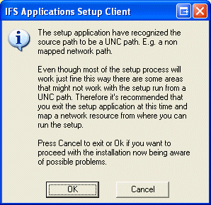 Start Setup.exe from Component Folder
