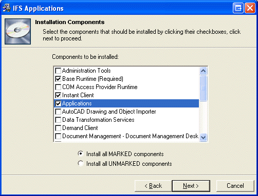 Installation Components