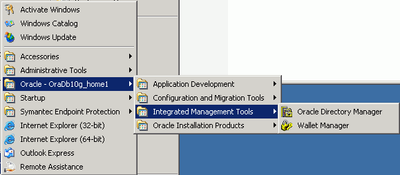 Configure Oracle for SSL