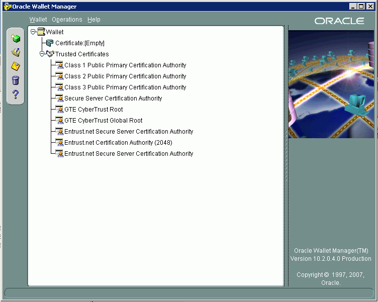 Configure Oracle for SSL